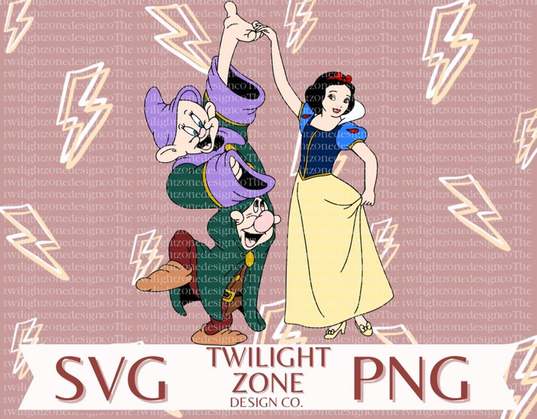 Dancing Dwarfs SVG | Easy Cut File for Cricut, Layered by Colour. PNG ...