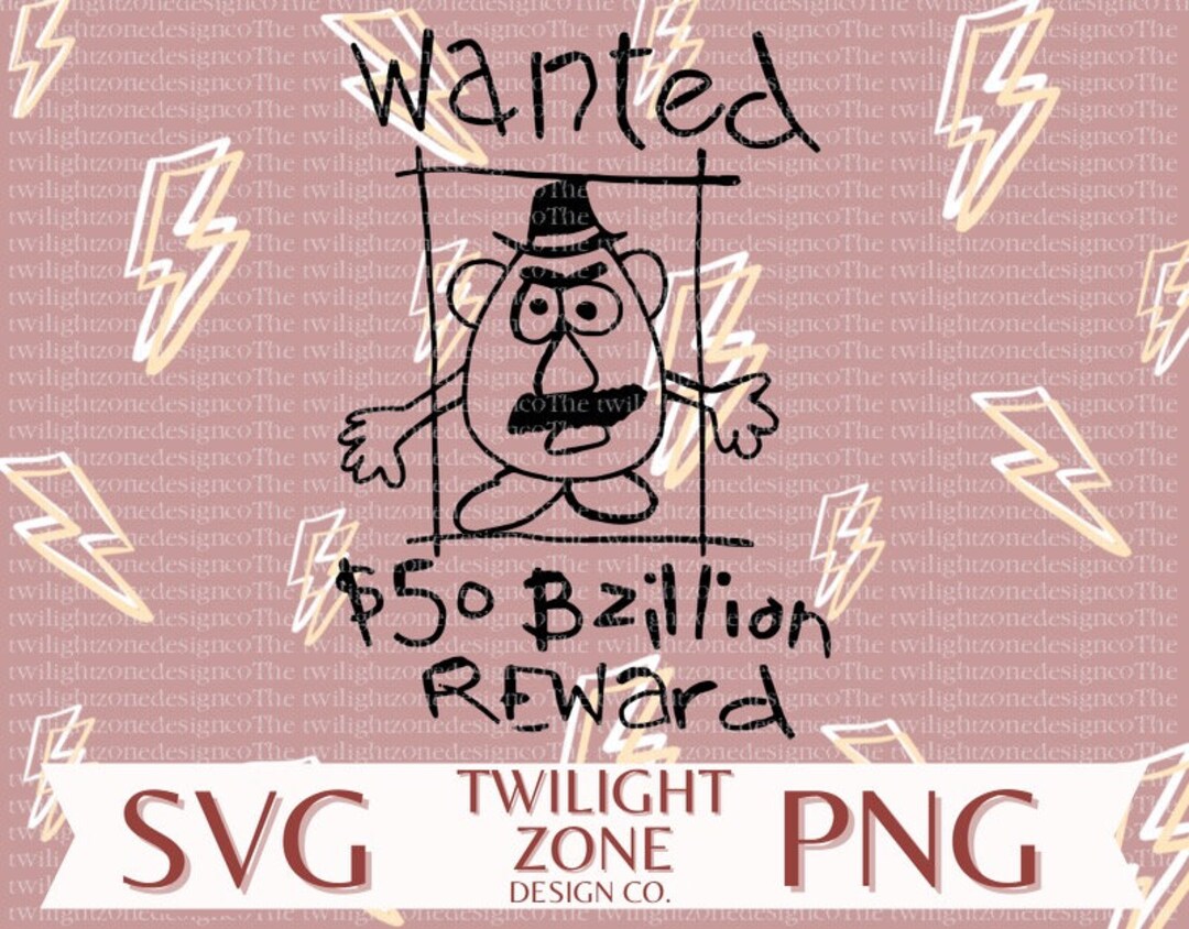 Wanted Reward SVG | Easy Cut File for Cricut, Layered by Colour. PNG ...