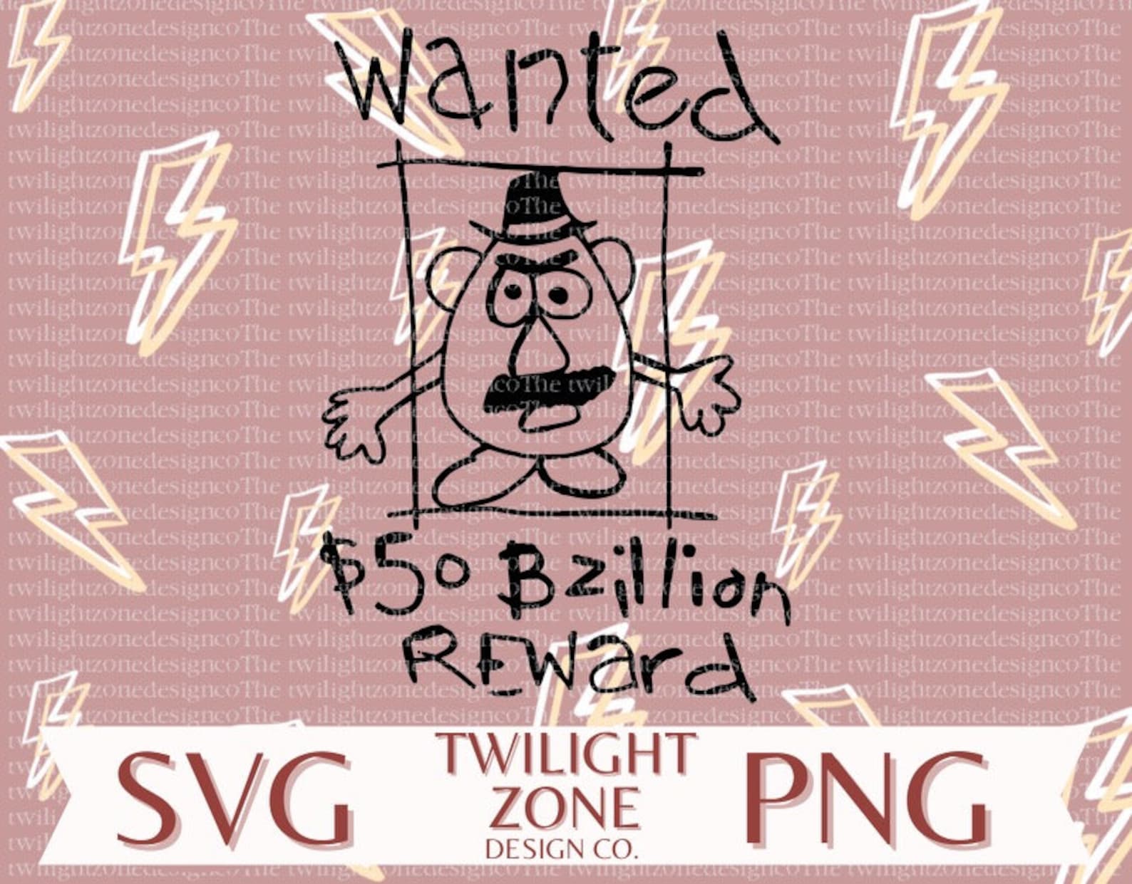 Wanted Reward SVG | Easy Cut File for Cricut, Layered by Colour. PNG ...