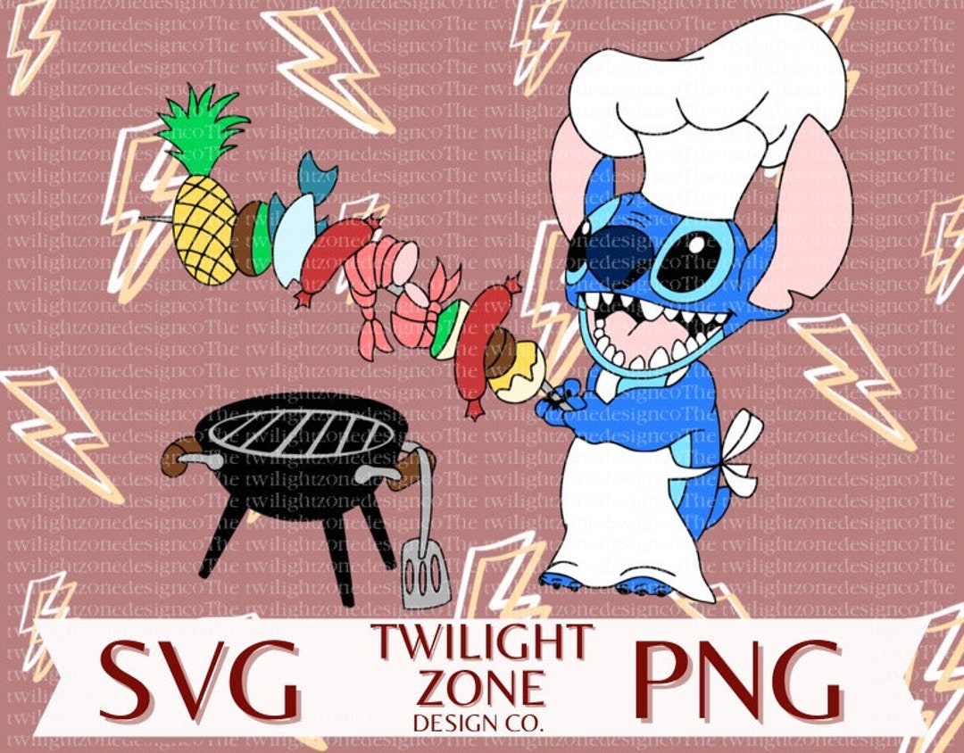 BBQ Stitch SVG | Easy Cut File for Cricut, Layered by Colour. PNG ...