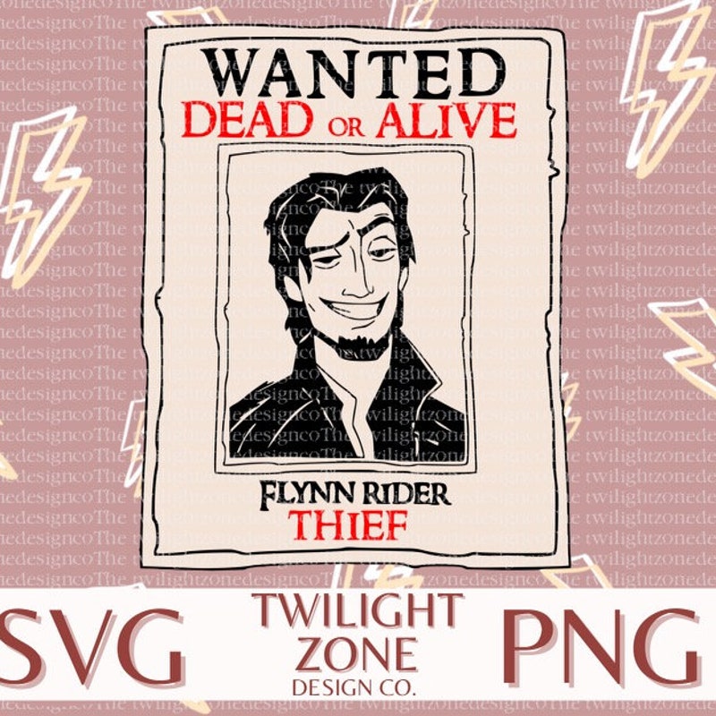 Tangled Wanted Poster - Etsy