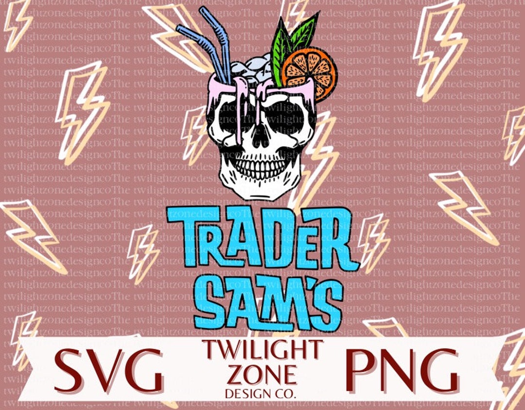 Trader Sam's SVG | Easy Cut File for Cricut, Layered by Colour. PNG ...