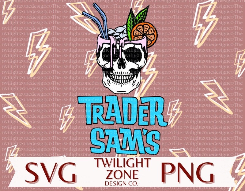 Trader Sam's SVG Easy Cut File for Cricut Layered by - Etsy