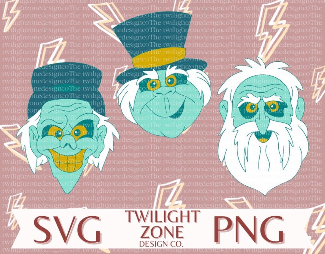 Hitchhiking Ghosts SVG | Easy Cut File for Cricut, Layered by Colour ...