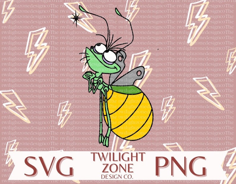 Firefly SVG Easy Cut File for Cricut, Layered by Colour. PNG Colour ...