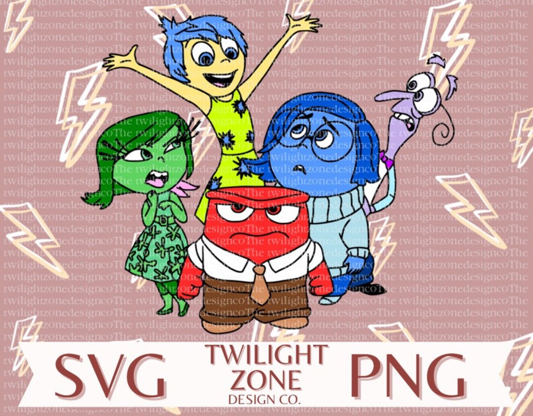 Emotions SVG Easy Cut File for Cricut, Layered by Colour. PNG Colour ...