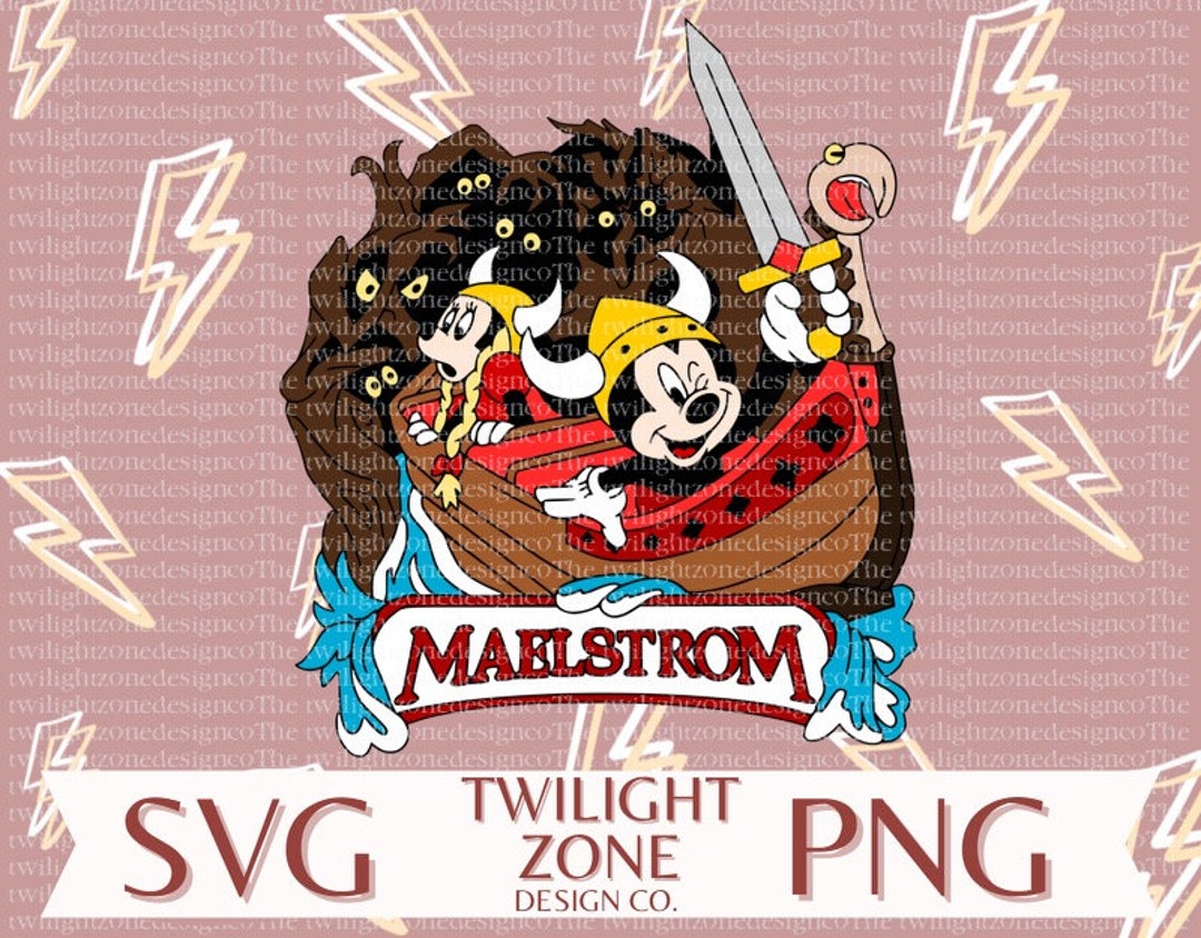 Maelstrom SVG | Easy Cut File for Cricut, Layered by Colour. PNG ...
