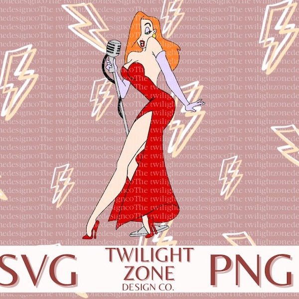 Jessica Rabbit - Etsy