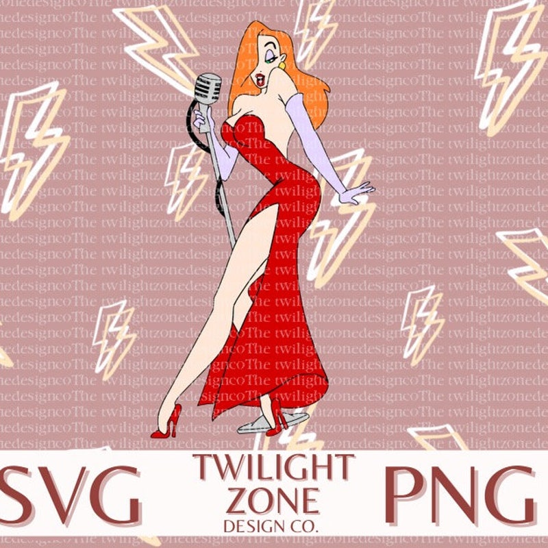 Jessica Rabbit - Etsy