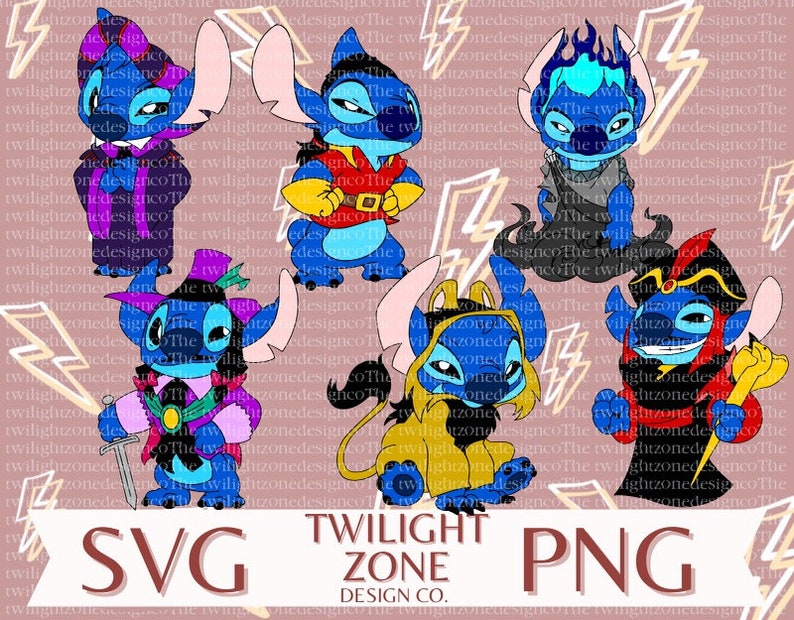Alien Villains SVG | Easy Cut File for Cricut, Layered by Colour. PNG ...