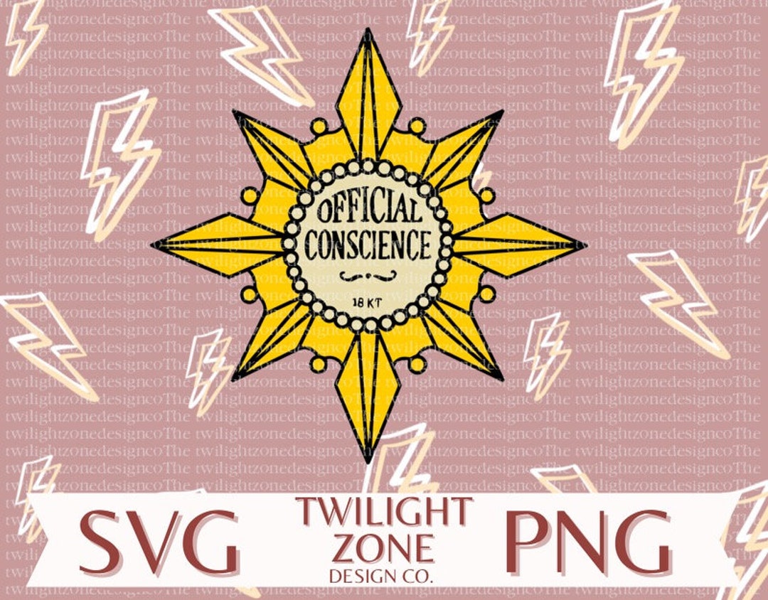 Official Conscience SVG | Easy Cut File for Cricut, Layered by Colour ...