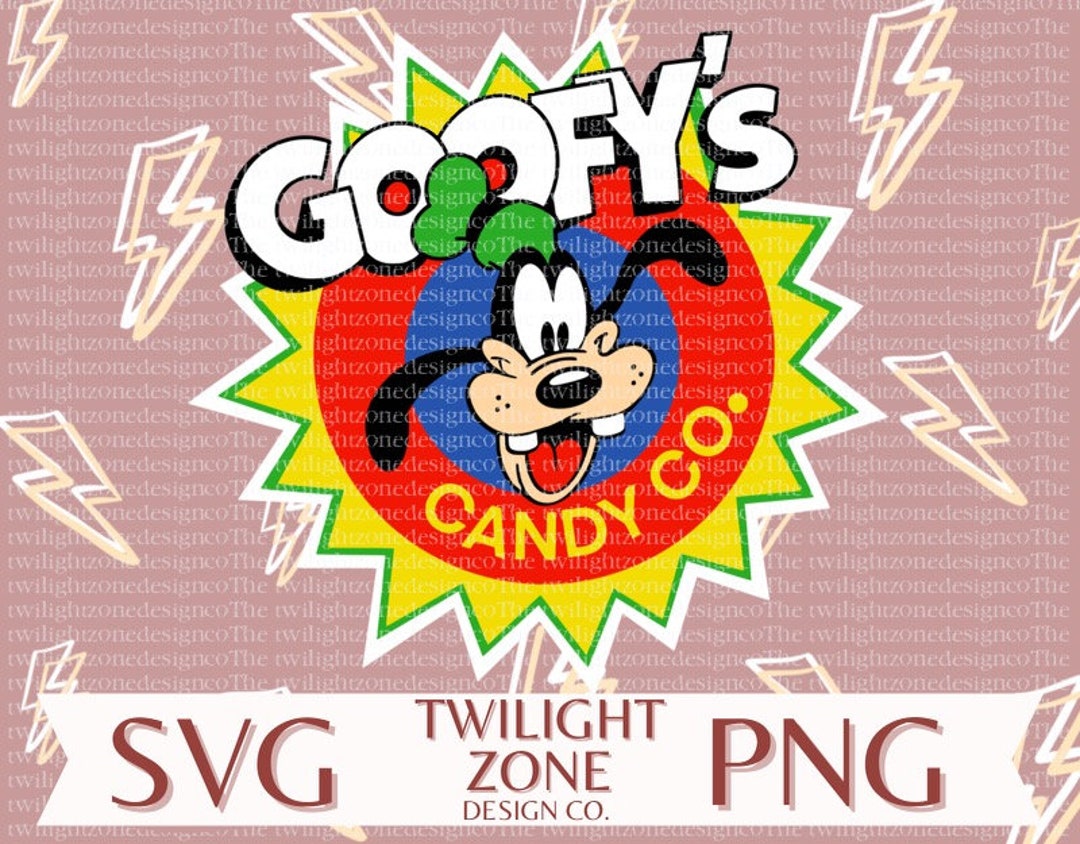 Candy Co Goof SVG | Easy Cut File for Cricut, Layered by Colour. PNG ...