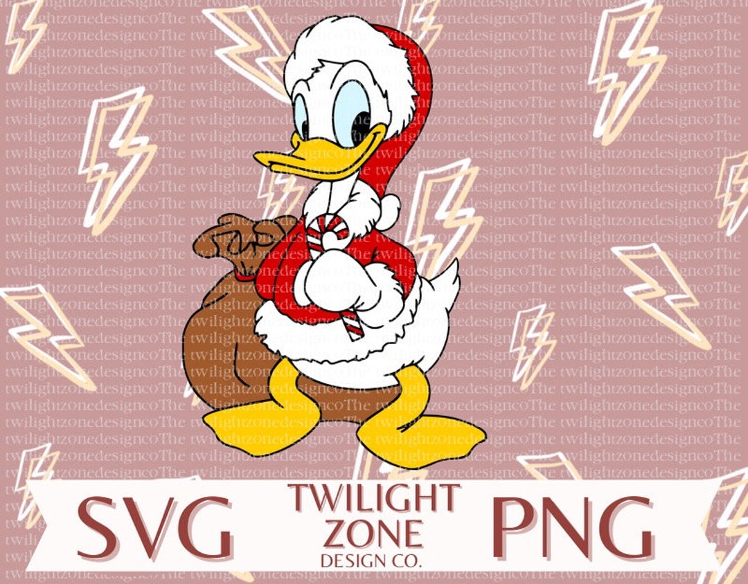 Santa Duck SVG Easy Cut File for Cricut, Layered by Colour. PNG Colour ...