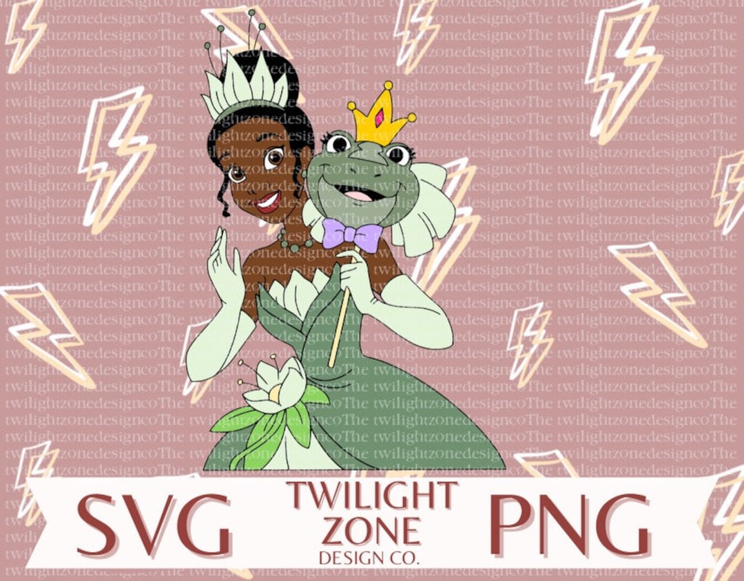 Frog Princess SVG | Easy Cut File for Cricut, Layered by Colour. PNG ...