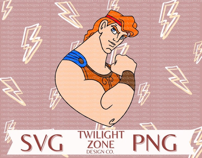 Hercules SVG Easy Cut File for Cricut Layered by Colour. - Etsy
