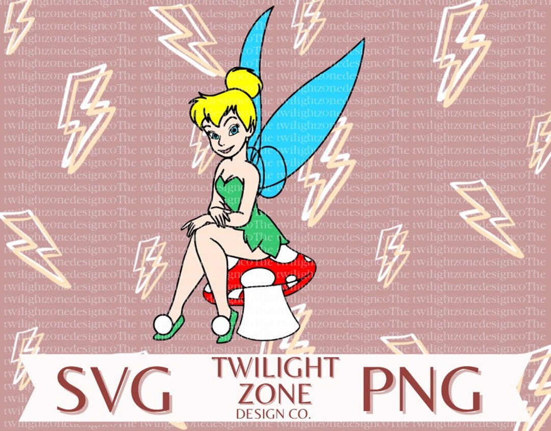 Toadstool Pixie SVG | Easy Cut File for Cricut, Layered by Colour. PNG ...