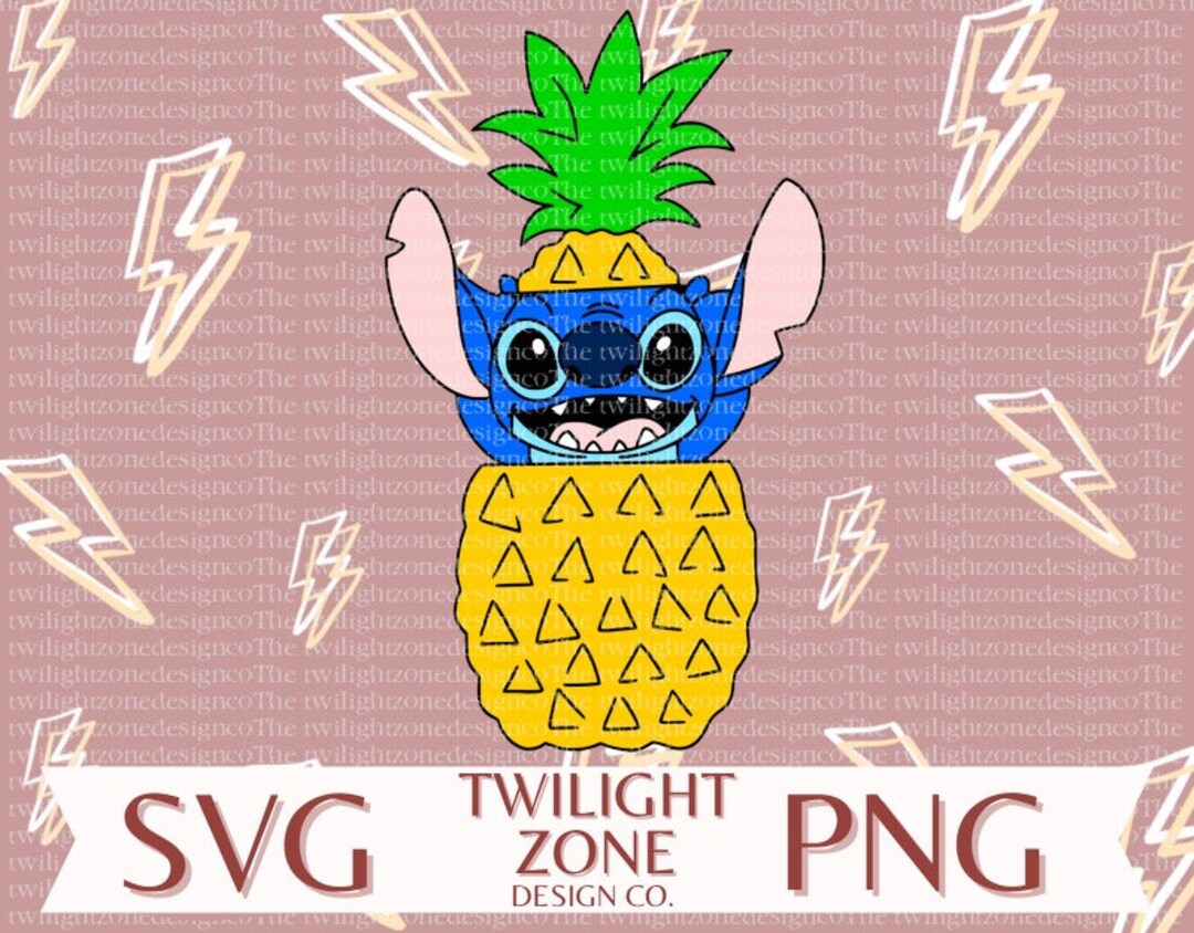 Pineapple Alien SVG Easy Cut File for Cricut, Layered by Colour. PNG ...