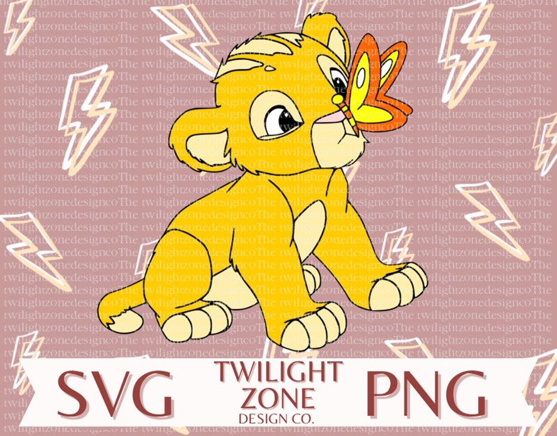Lion Cub SVG | Easy Cut File for Cricut, Layered by Colour. PNG ...
