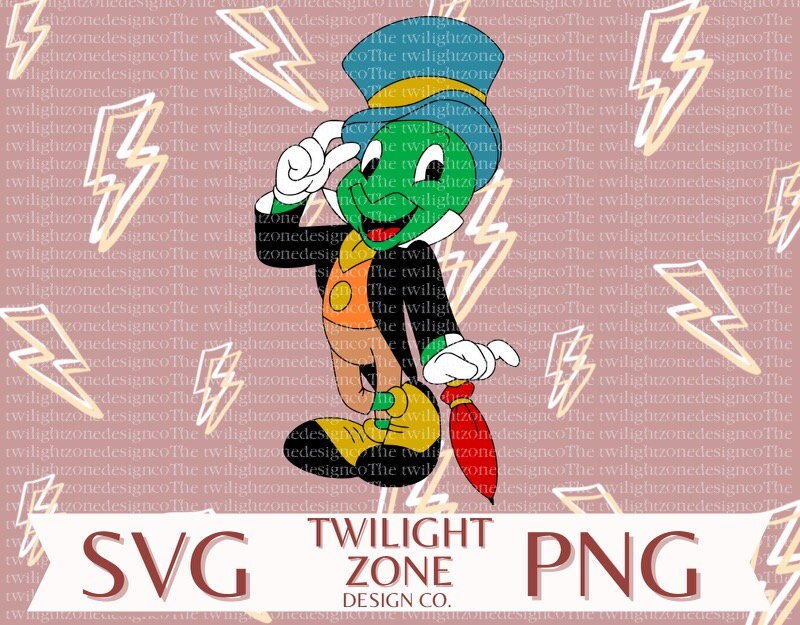 Cricket Conscience SVG Easy Cut File for Cricut, Layered by Colour. PNG ...