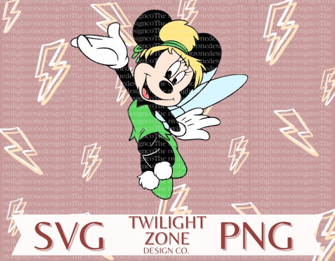 Pixie Mouse SVG Easy Cut File for Cricut, Layered by Colour. PNG Colour ...