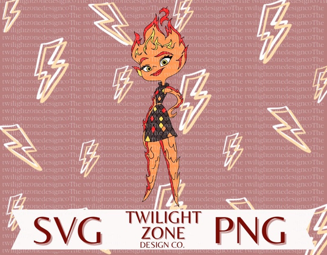 Ember SVG | Easy Cut File for Cricut, Layered by Colour. PNG | Colour ...