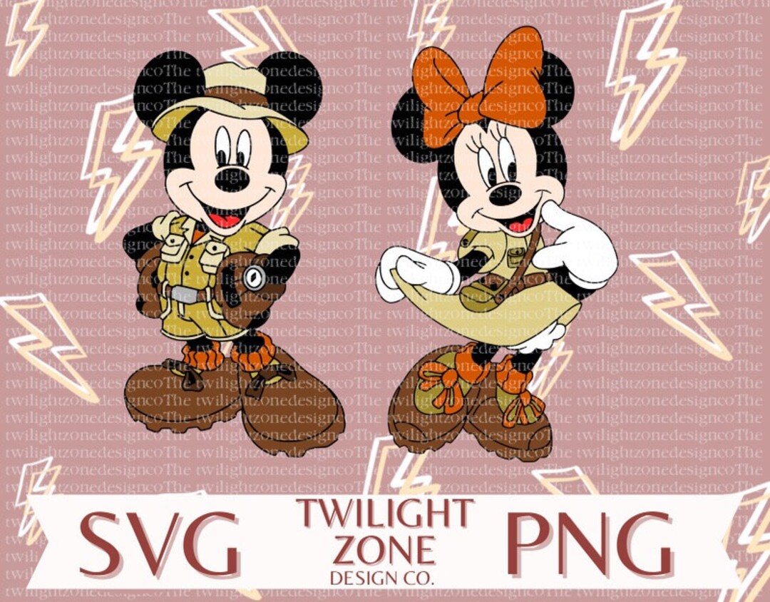 Safari Mice SVG | Easy Cut File for Cricut, Layered by Colour. PNG ...