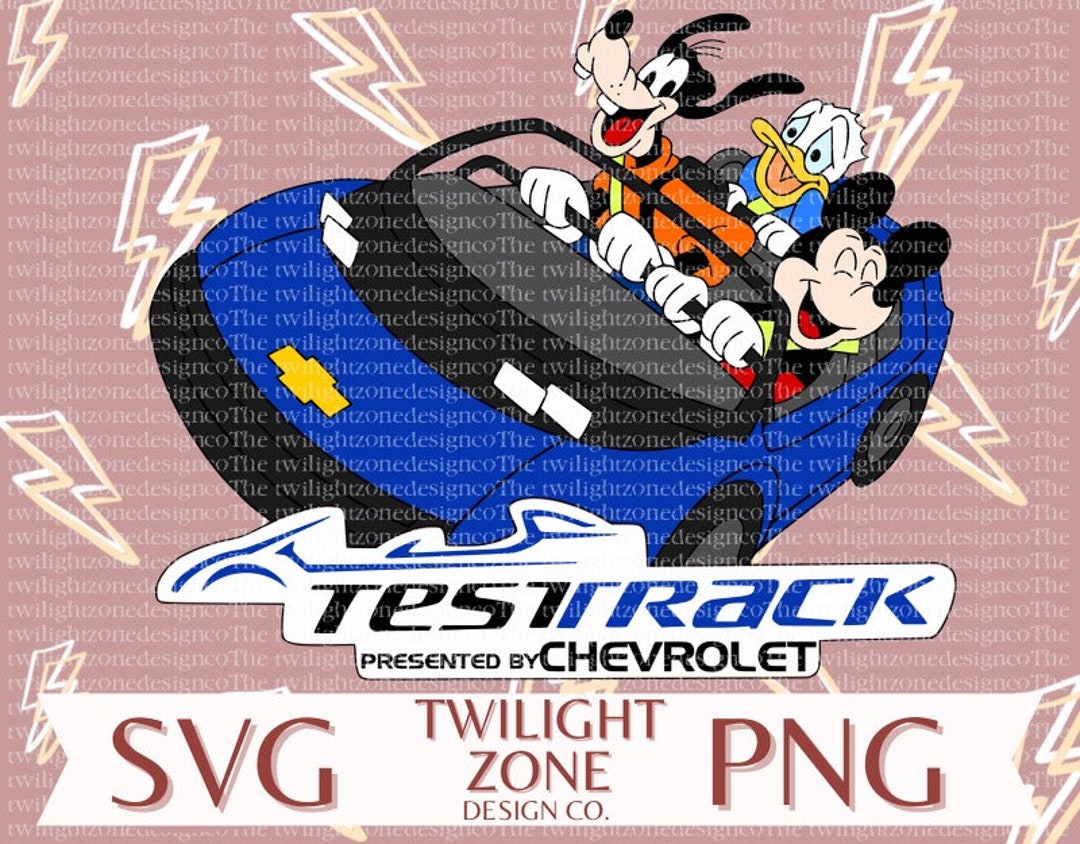 Test Track SVG | Easy Cut File for Cricut, Layered by Colour. PNG ...