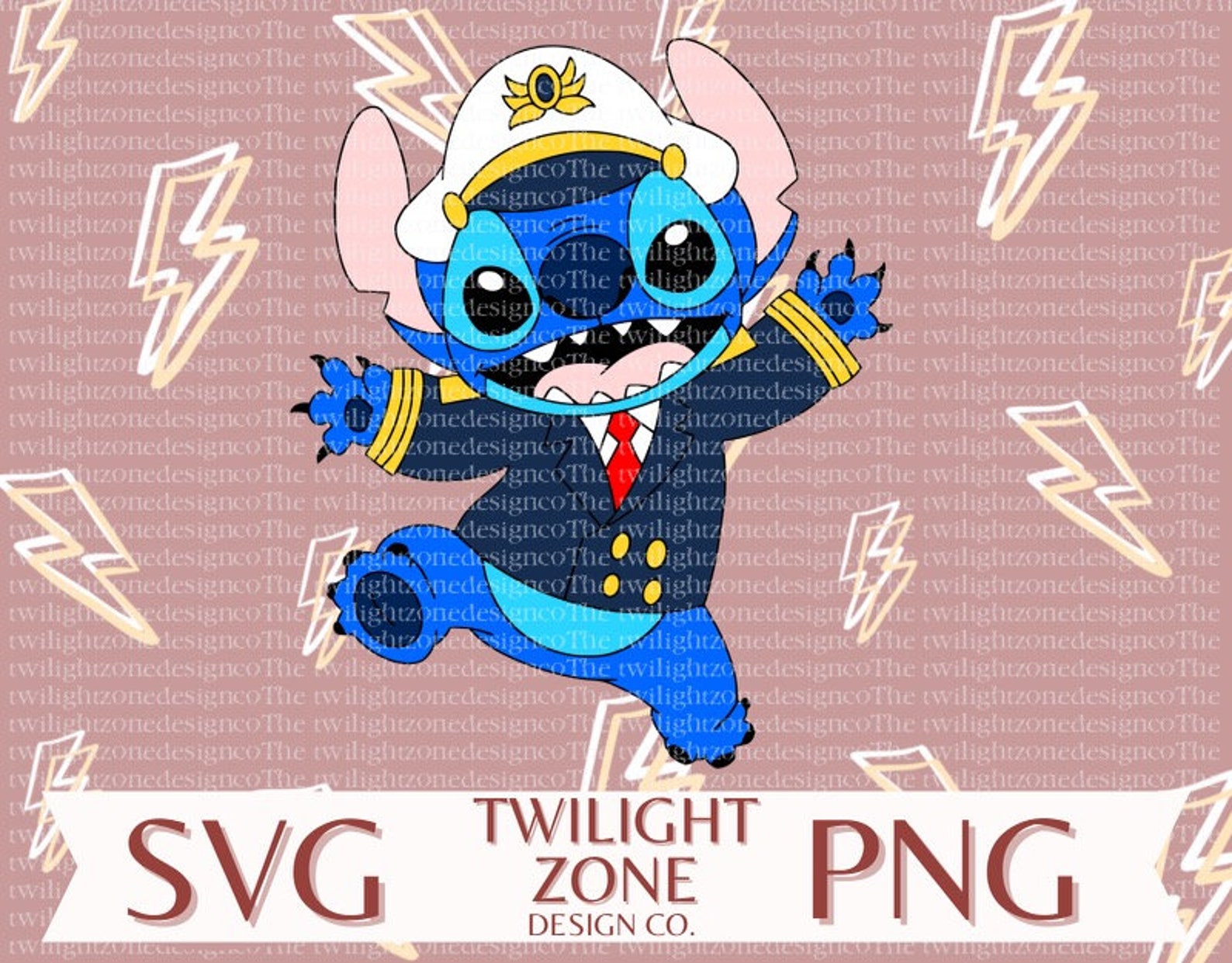 Captain Stitch SVG Easy Cut File for Cricut, Layered by Colour. PNG ...
