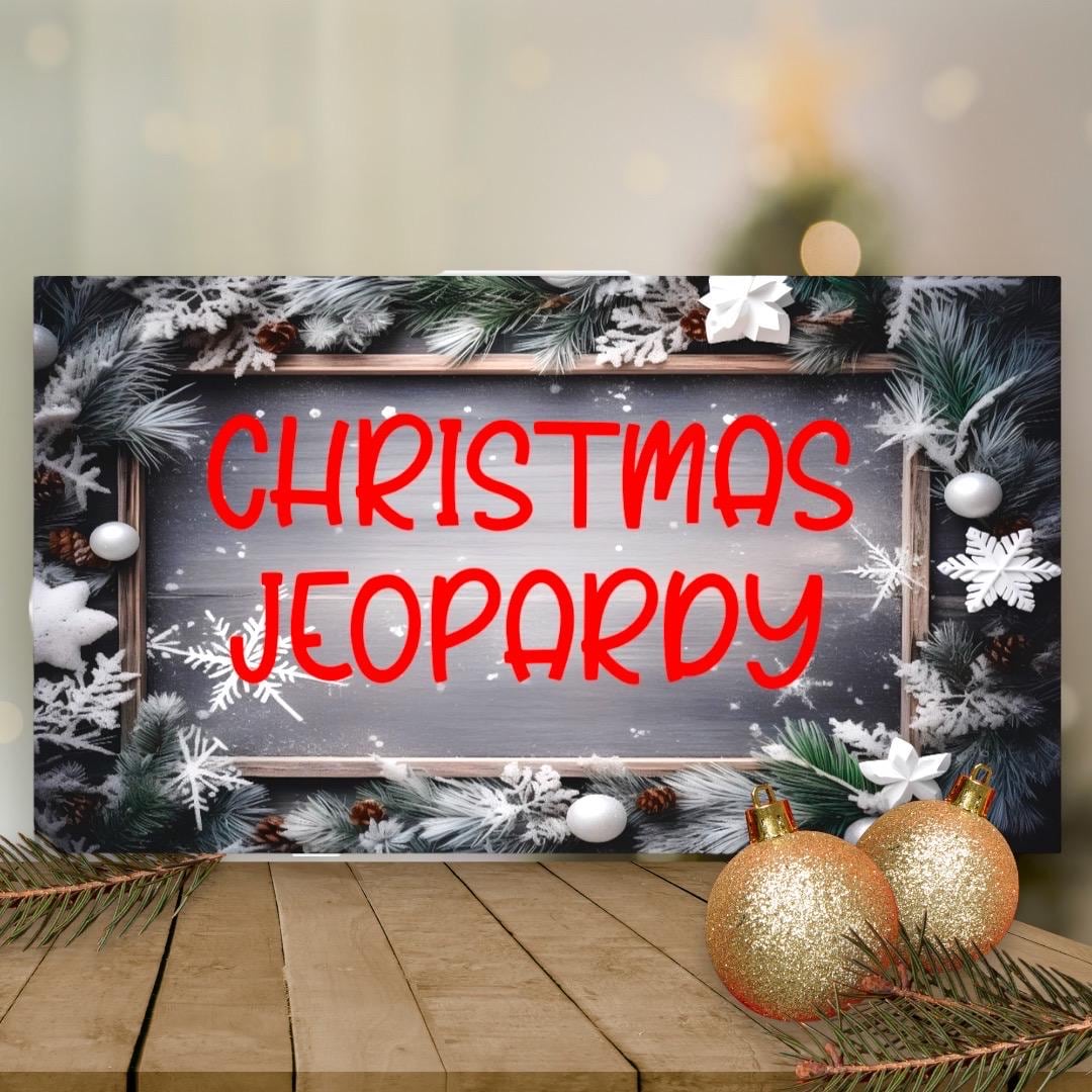 Christian Christmas Jeopardy for Kids & Teens - Etsy