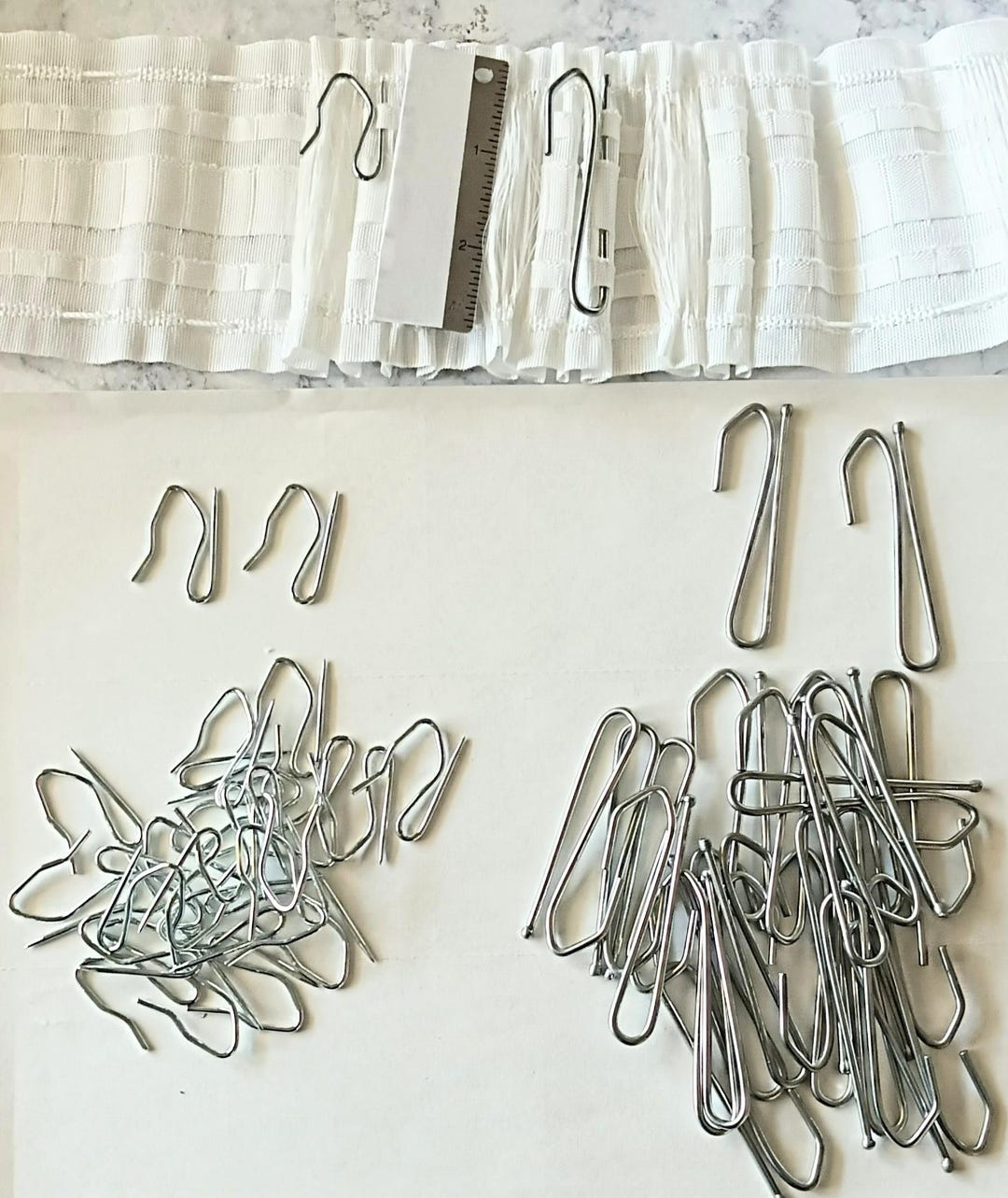 Stainless Steel Curtain Hooks, Curtain Pleat Hook, Pinch Pleat Curtain ...