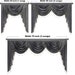 Custom Made Curtain Finished Window Valance, Custom Size, Custom Color ...