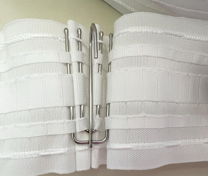 3.35 in Wide Multifunction Curtain Tapes for Rod and Track, 4 Different ...