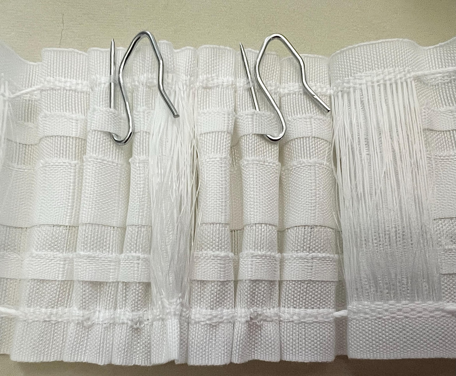 3.35 in Wide Multifunction Curtain Tapes for Rod and Track, 4 Different ...
