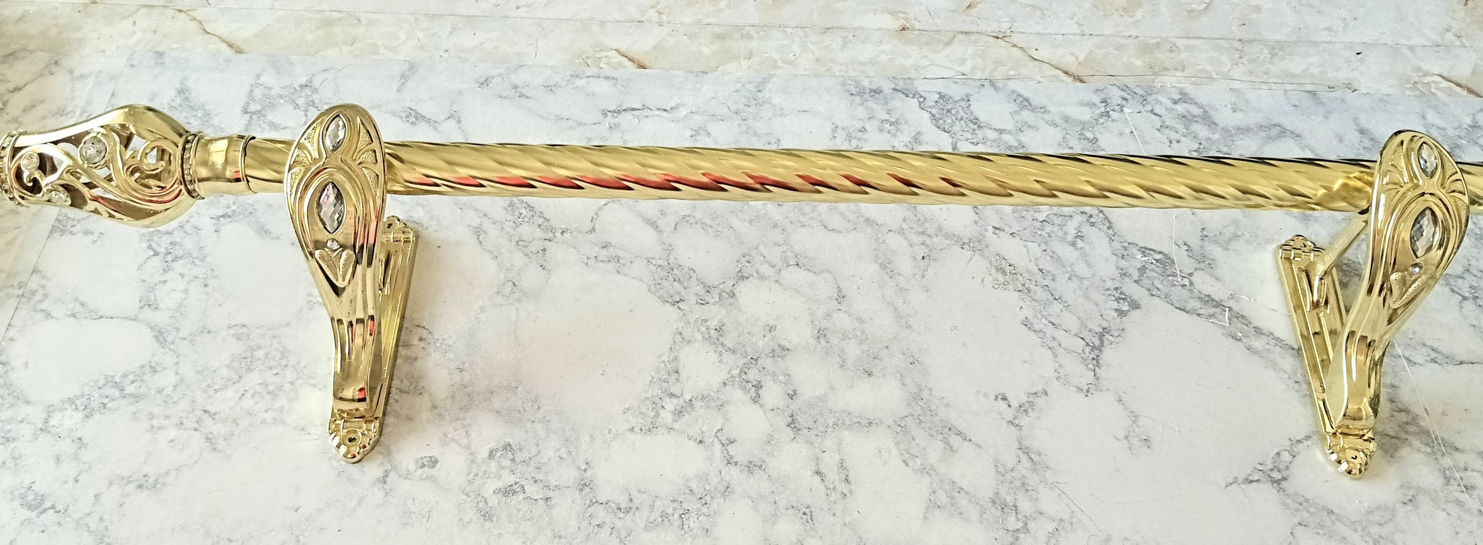 Custom Made Single Twist Rod Luxury Twisted Rod Heavy Duty Handmade ...