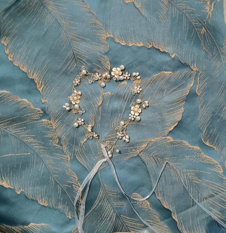 Luxuriant Gold Leaf Pattern Curtain Custom Size Jacquard Curtains 75% ...