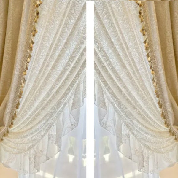 Rococo Curtains - Etsy