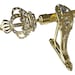 Single Rod Modern Luxury Heavy Duty Handmade Crystal GOLD Rod, Custom ...