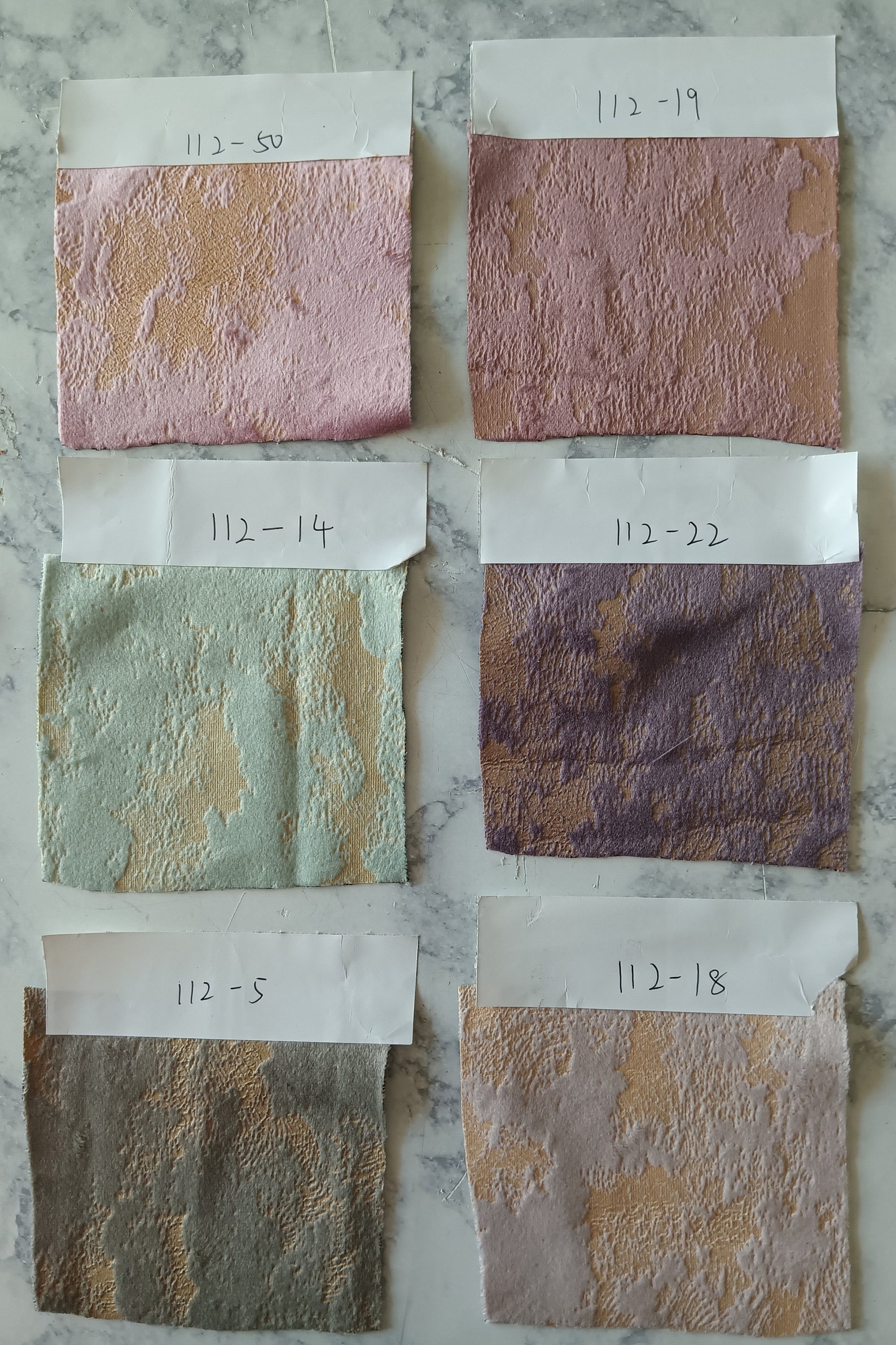 Custom Made Modern Bronze Pattern Velvet Fabric,90% Blackout, Custom ...