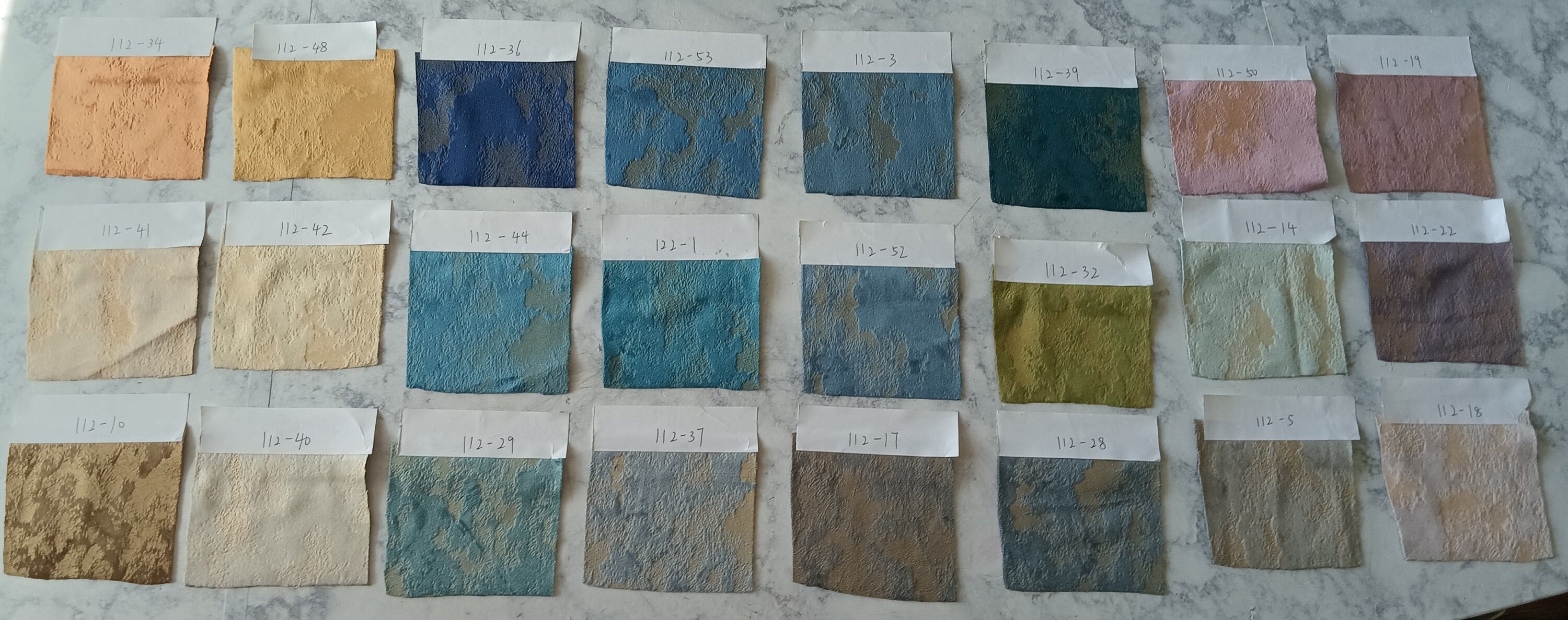 Custom Made Modern Bronze Pattern Velvet Fabric,90% Blackout, Custom ...