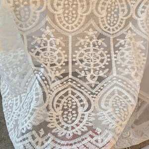 Customized Embroideried Sheer European Style Sheer for Wedding Room ...