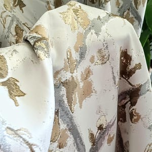 High Quality Gold Pattern Jacquard Curtain Custom Size, Hand Made ...