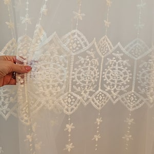 Customized Embroideried Sheer European Style Sheer for Wedding Room ...