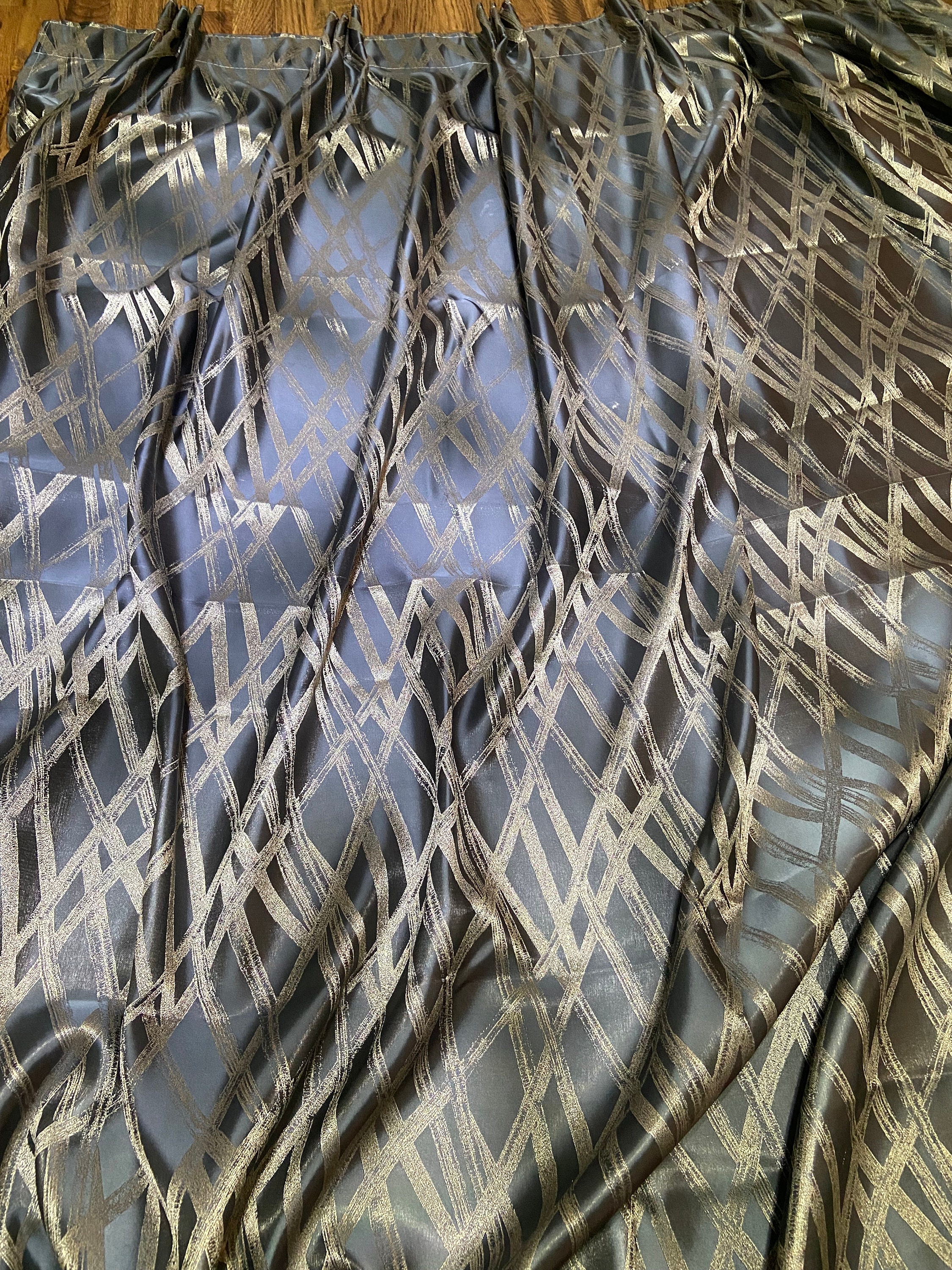 Elegant Custom Made Thick Modern Thick Jacquard Fabric,90% Blackout ...