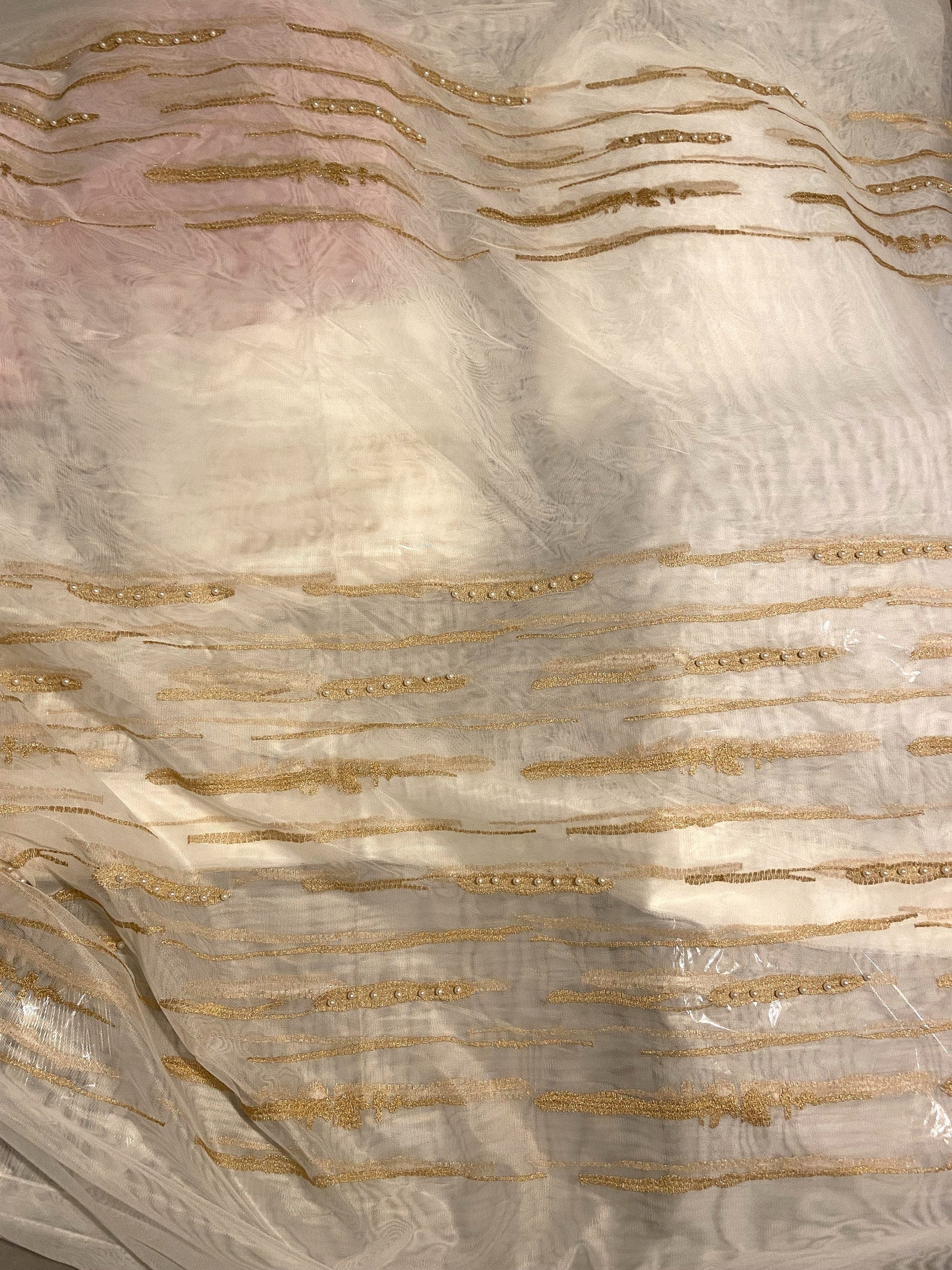 Custom Made Bronze Embroidery Gray Sheer for Living Room, Dining Room ...