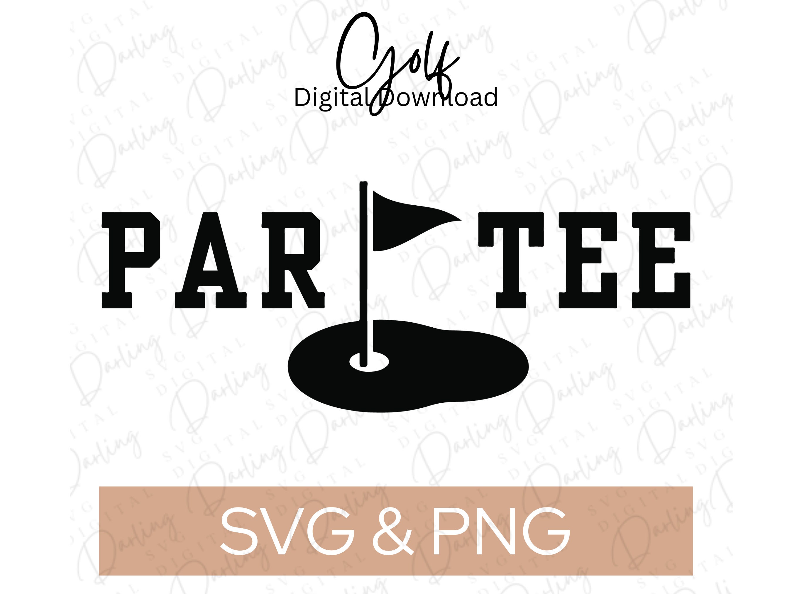 Par Tee SVG, Golf Svg File, Cricut Cuttable, SVG PNG - Etsy