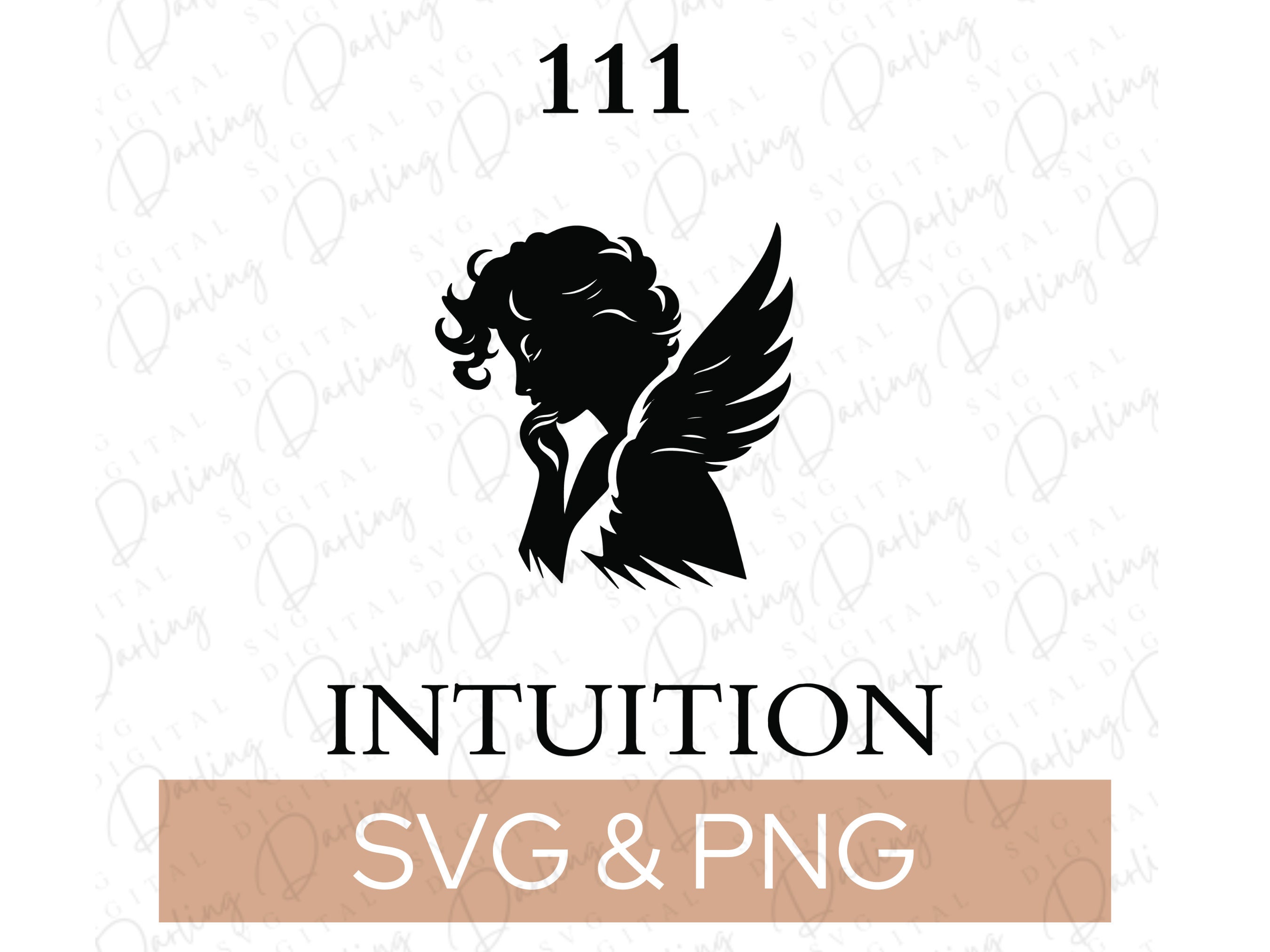 111 Intuition SVG, Angel Numbers Svg, Inspirational Svg, Positive Svg ...