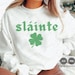 Slainte Svg, Shamrock Svg, St Patricks Day Cut File, PNG and SVG - Etsy