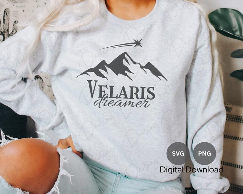 Velaris Dreamer SVG, ACOTAR Svg, Court of Thorns and Roses Svg, Cut ...