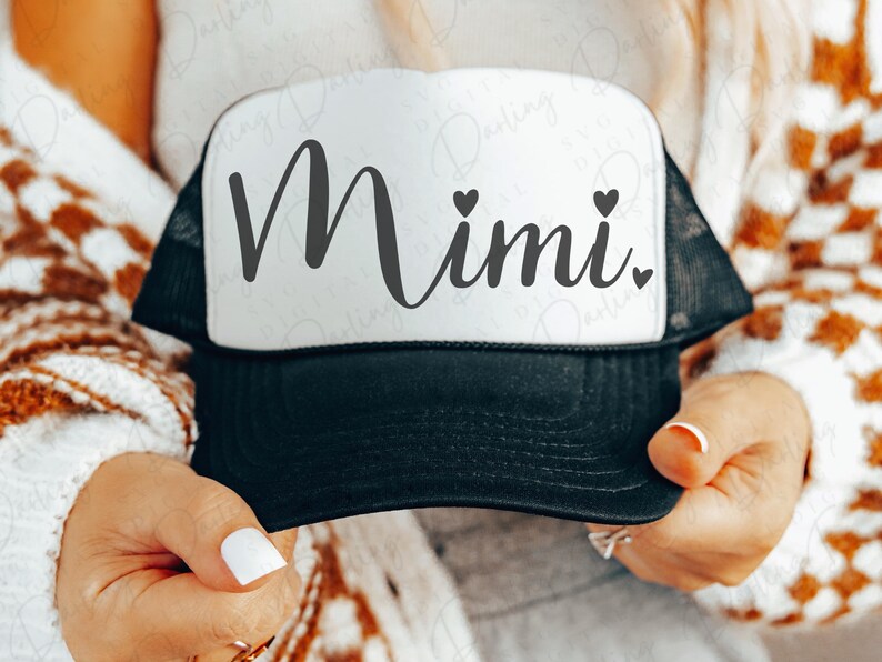 Mimi Heart SVG PNG: T-shirt Design Cut File - Etsy