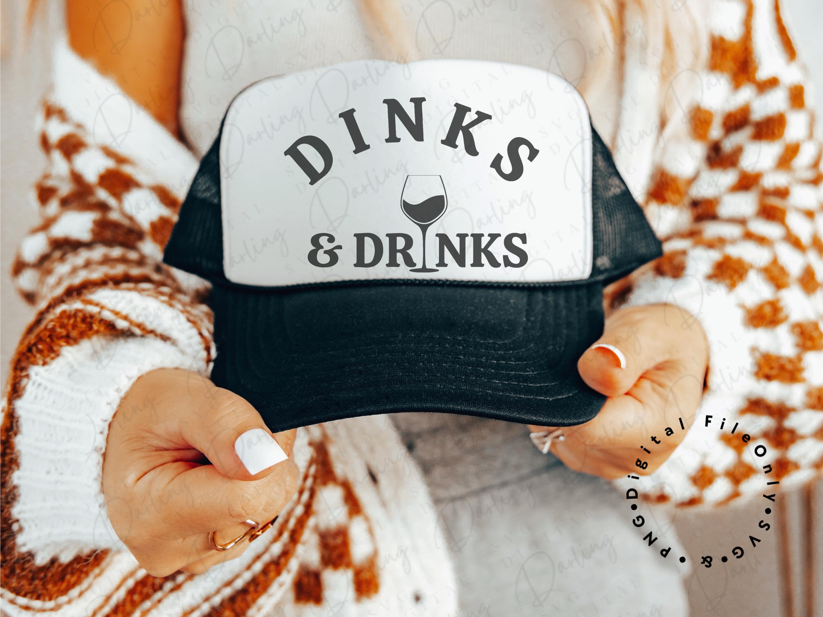 Dinks & Drinks SVG, Pickleball SVG, Pickleball Cricut Svg, Pickleball Dinker Svg File ...
